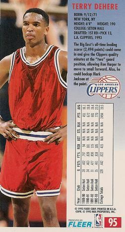 1993-94 Jam Session #95 Terry Dehere | eBay