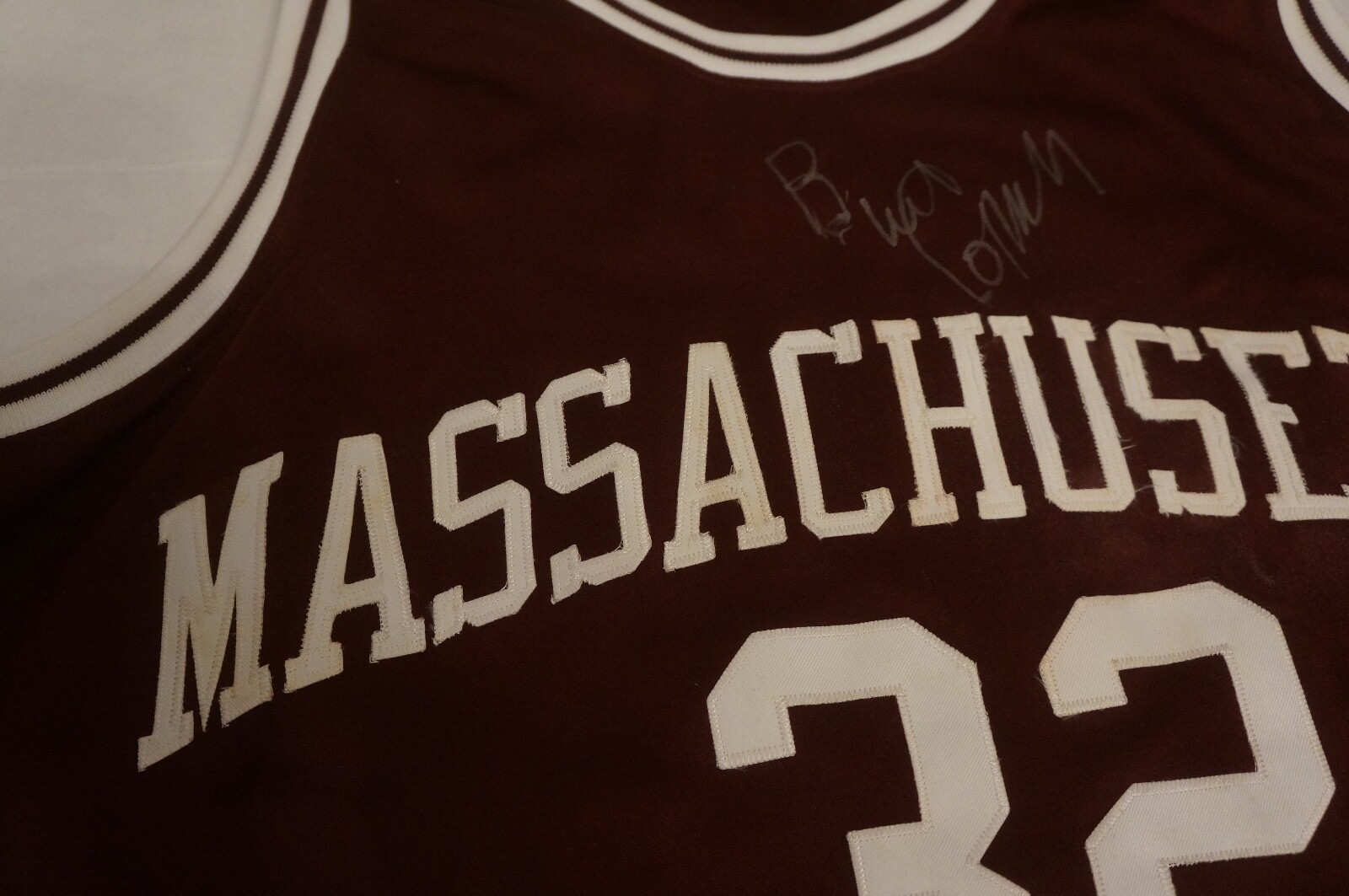 BILL COSBY SIGNED Julius Erving Massachusetts UMASS Jersey Auto JSA ...