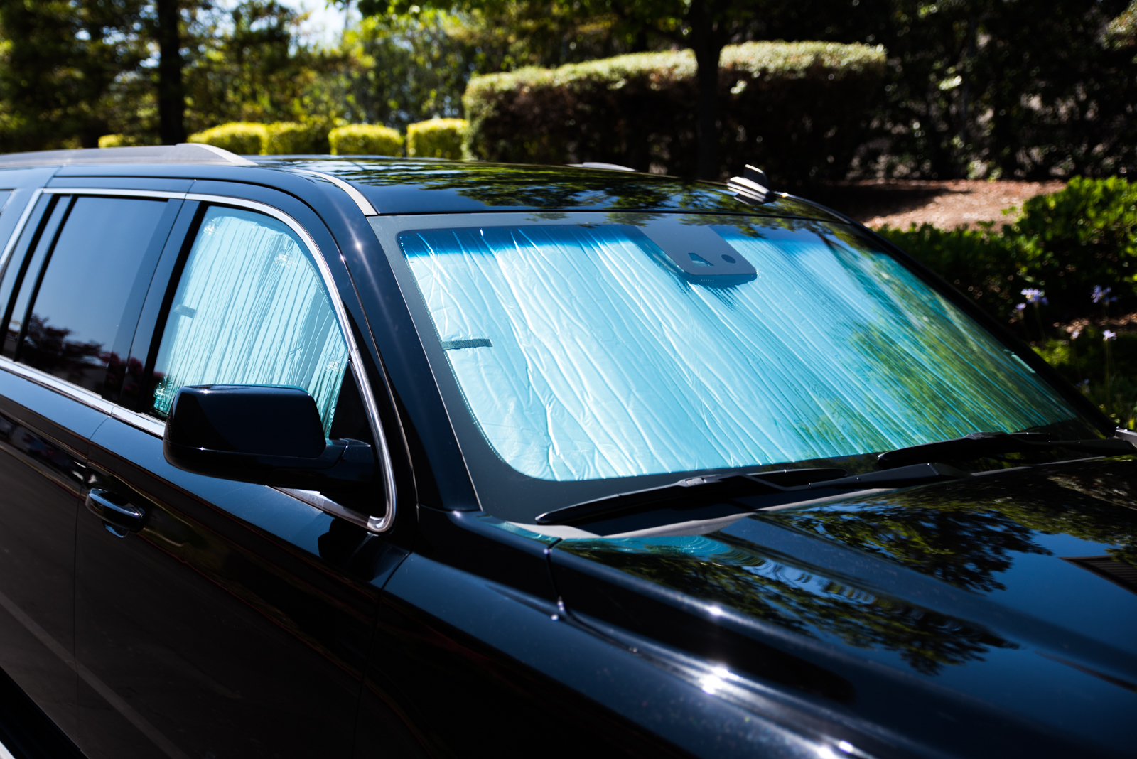 2014 2016 GMC Sierra Denali Windshield Sunshade & Front Sides 3 PC Set ...