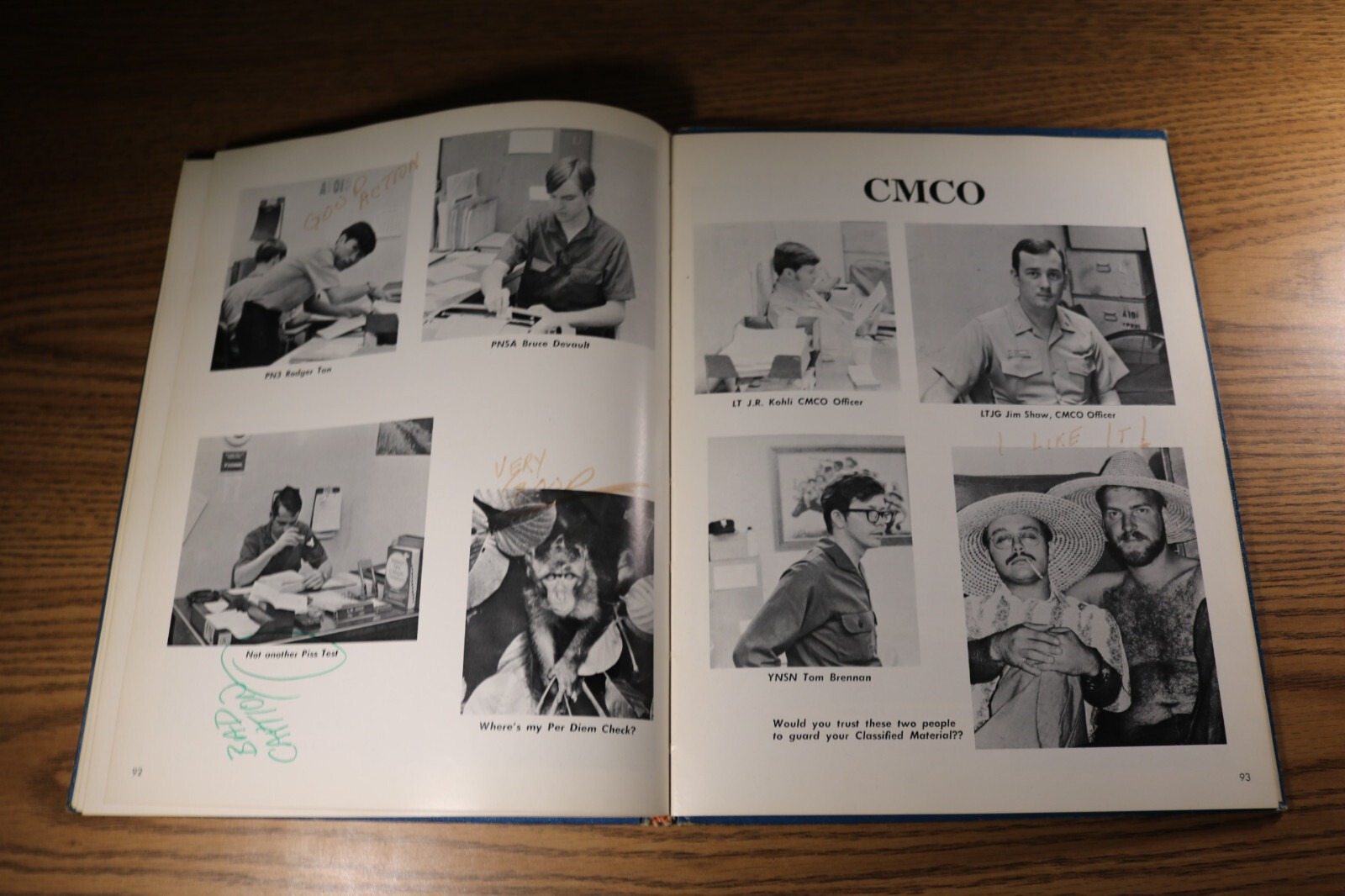 Patrol Squadron VP-22 US Navy Cruise Book 1973 1974 Patron 22 Blue ...