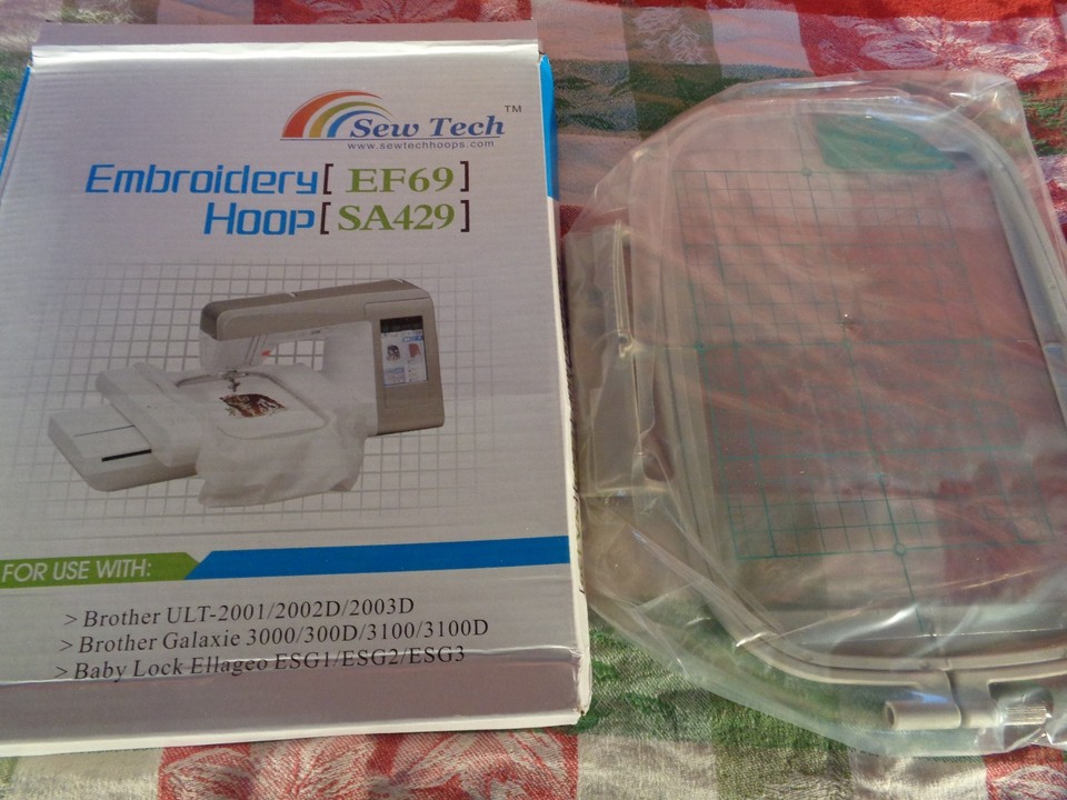 Large 5"x7" Hoop Brother ULT-2001, 2002D, 2003D, Galaxie 3000,300D ...