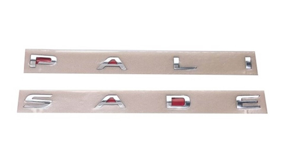 ⭐GENUINE⭐ REAR Trunk Lift Emblem Nameplate For Hyundai PALISADE 20-22 ...