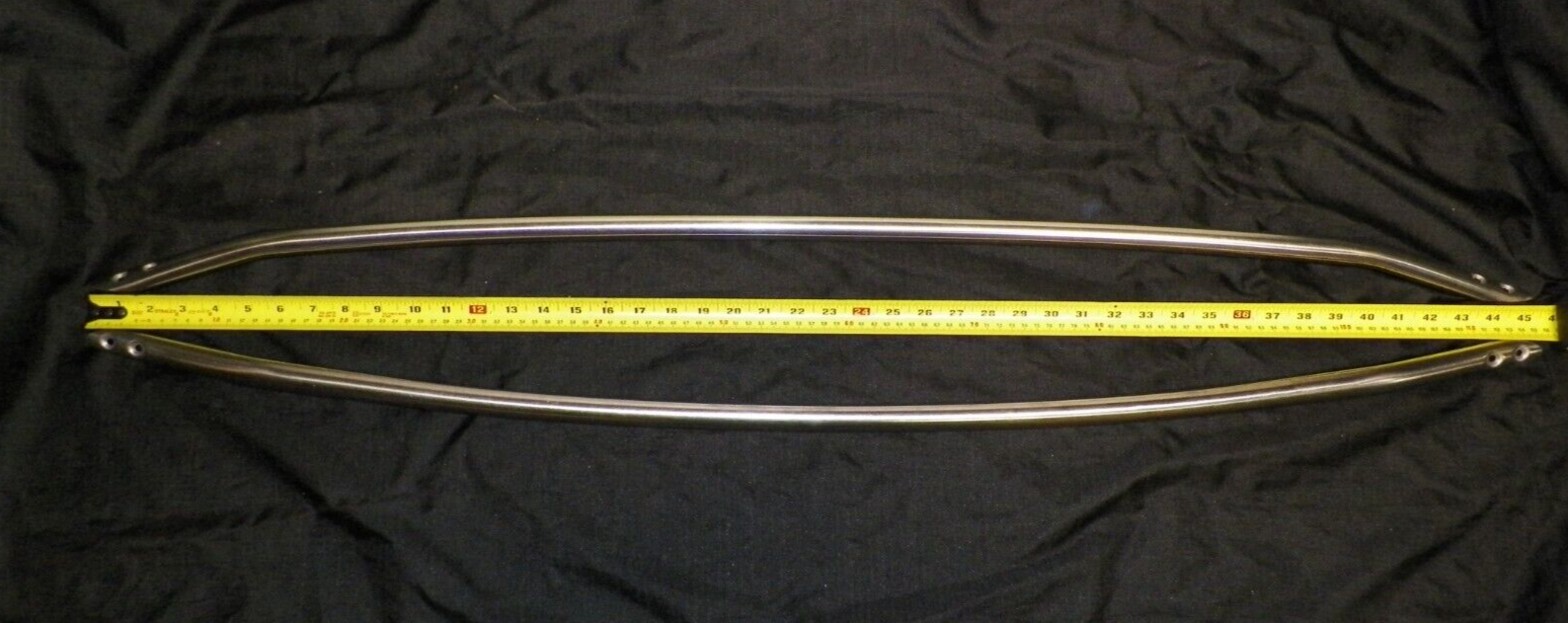Pair of Stainless Steel Boat Bow Hand Rails 45 1/2" Bayliner Marine | eBay