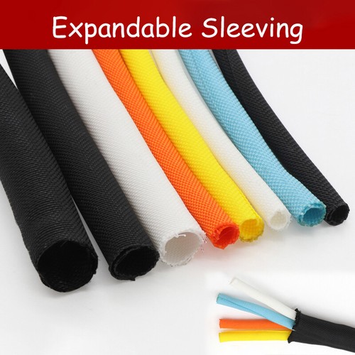 Open Expandable Sleeving Braided Cable Tidy Wire Harness Flexible ...