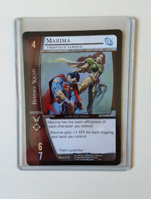 DC Maxima, Empress of Almerac DLJ-212 Non-Foil Vs. System Card OOP L@@K ...