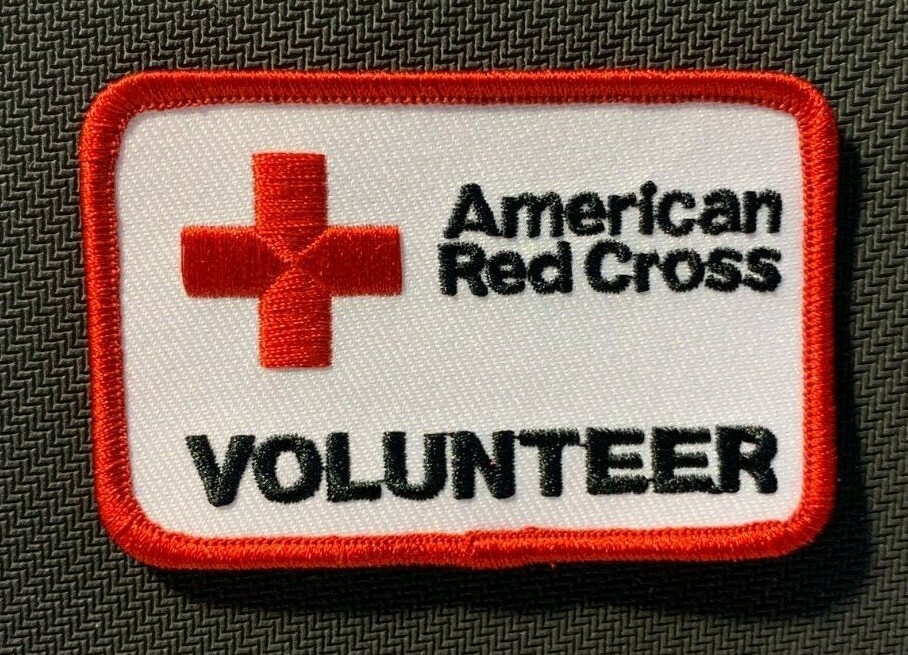american red cross patch red cross volunteer American red cross patch 2 ...