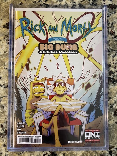 RICK & MORTY PRESENTS: BIG DUMB SUMMER VACATION #1 ONI PRESS EXCLUSIVE ...