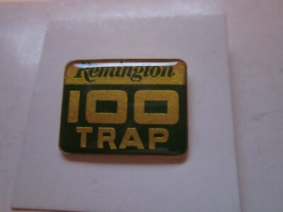 VTG Remington ARMS Rifle Shotgun Lapel Pin Pinback Hat 100 TRAP | eBay