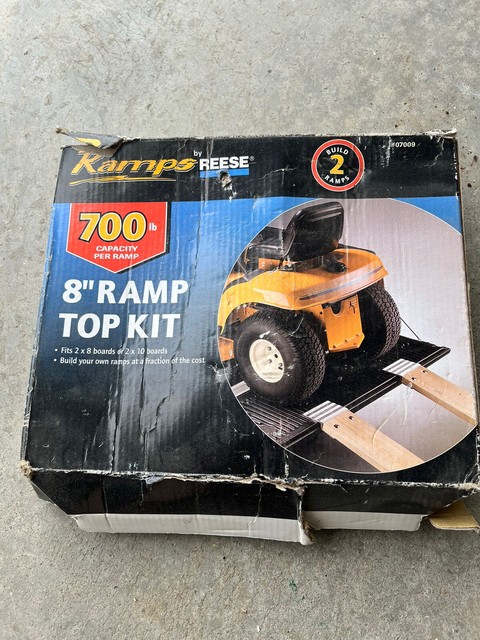 Pickup Truck Ramps 8" Ramp Top Kit for 2x8 Boards 700lbs 07009 Reese ...