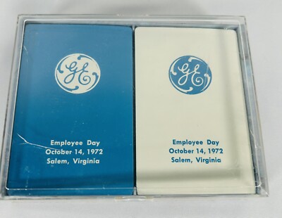 General Electric GE Employee Day Salem Virginia Playing Cards - 2 Decks ...