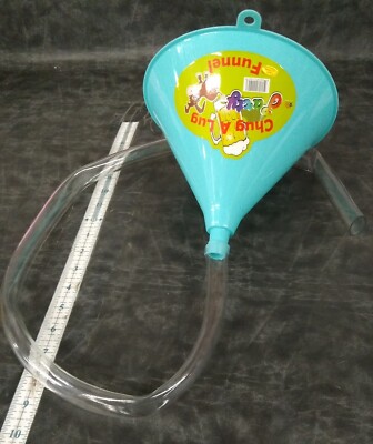 Party Beer Bong & Beer Bong for Cans - 3 Foot Tube - LBlue Funnel chug ...