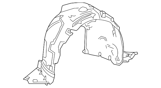 Mercedes-Benz 2176903101 Genuine OEM Fender Liner for sale online | eBay