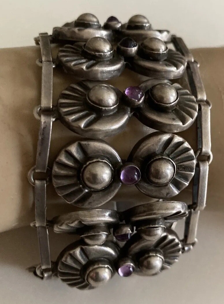 Vintage Important Mexican Taxco Fred Davis Sterling S… - Gem