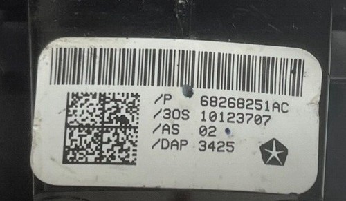 68268251AC 15-19 Chrysler 300/J. Cherokee /19-21 D. Ram Right Side ...