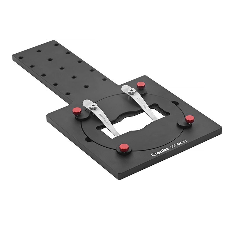 SP-SLH Microscope Clamping Bracket Glass Slide Holder Petri Dish ...