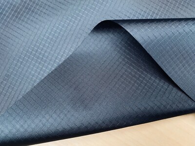 BLACK Ripstop Spinnaker Fabric Kite Marine Material Resistant Cloth ...