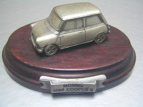 Morris Mini Cooper S Mounted on Wood Handcrafted by Max Models in ...