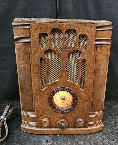 1935 Belmont Freshman 585 Tube Radio W/ Jensen 12 Speaker Working | eBay