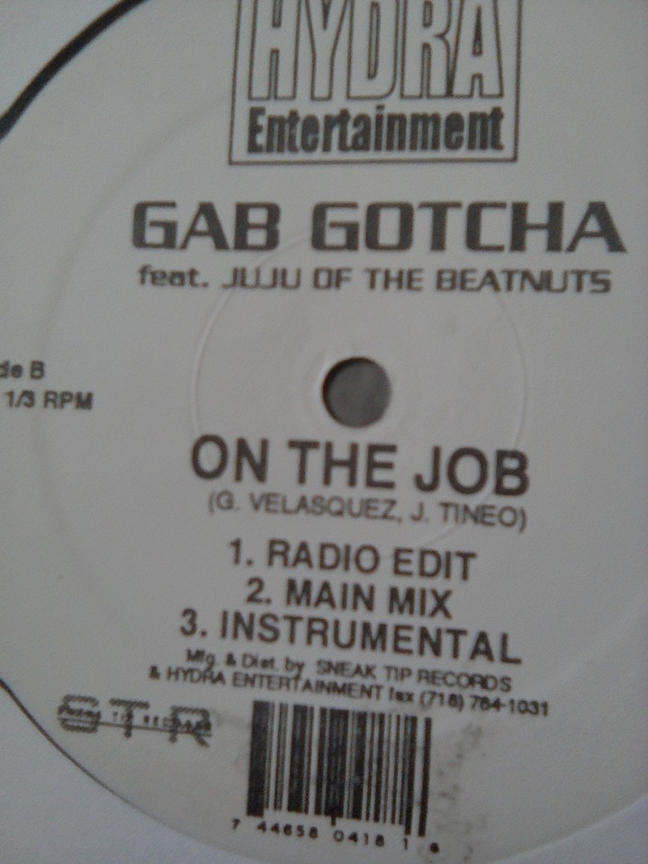 Gab Gotcha, Ju Ju Beatnuts, Hip Hop, Hydra Entertainment Records. | eBay UK