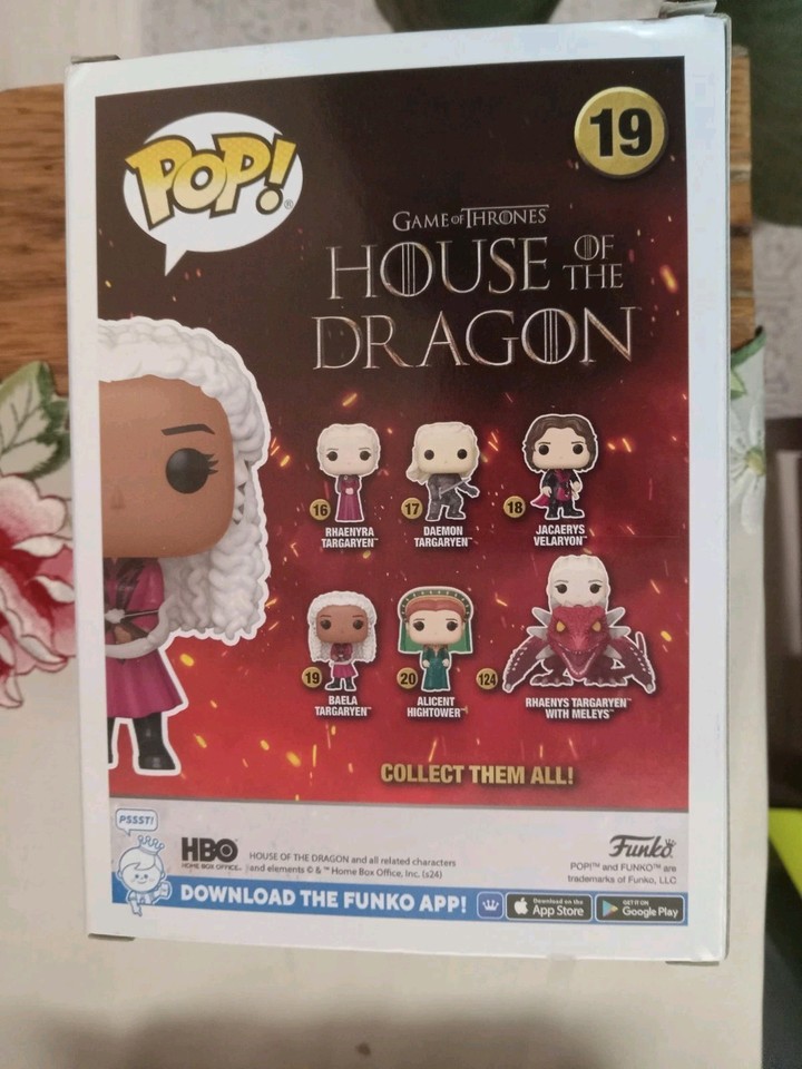Funko POP! BAELA TARGARYEN - House of the Dragon 19 2024 Vinyl Figure ...