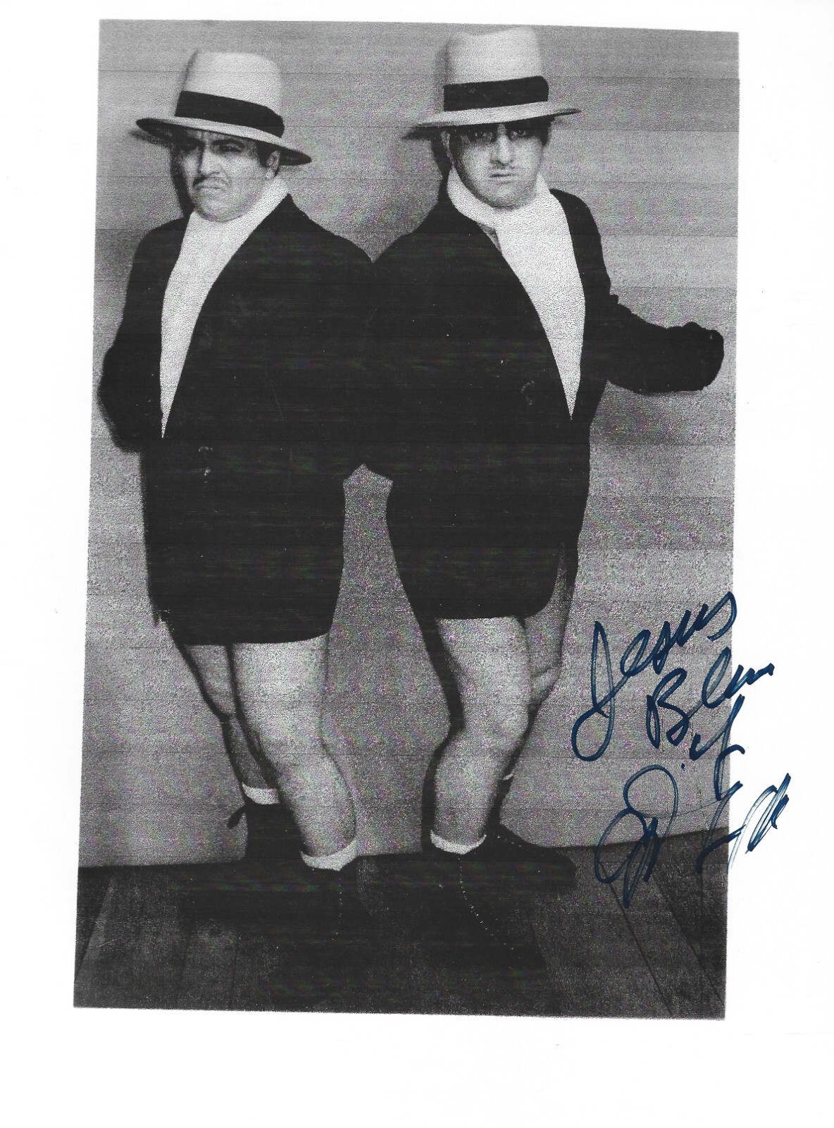 VERY RARE The "The Sicilians" Lou Albano Tony Altomare signed lot w/COA ...