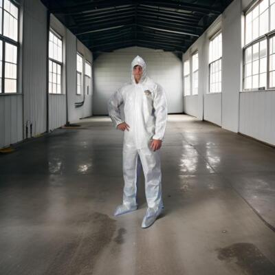ChemMax 2 Chemical Protective Suit with Saranex 23P Barrier - Size 2X ...