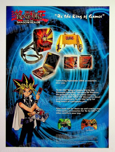 Yu-Gi-Oh! Enter the Shadow Realm 2004 Trade Print Magazine Ad Poster ...