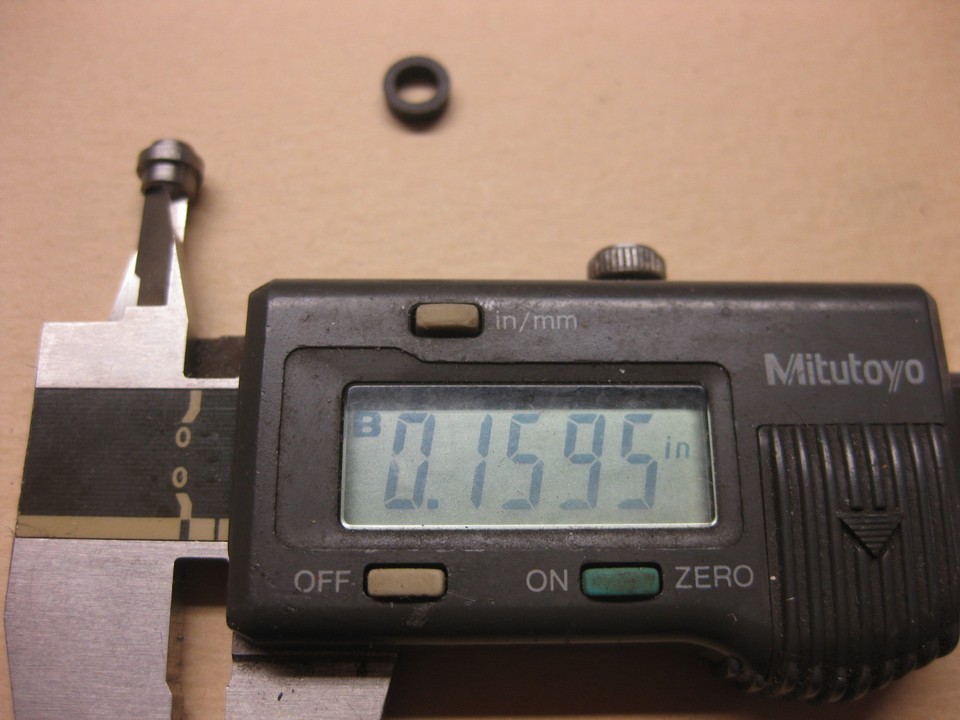 Max Flow Transfer Port Bushing & Seal Crosman 2240 2250 2260 1322 1377 ...