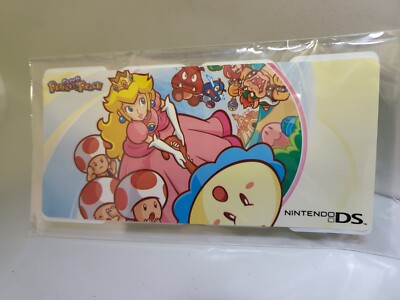 NEW Original Nintendo DS lite Super Princess Peach Console Skin wrap ...