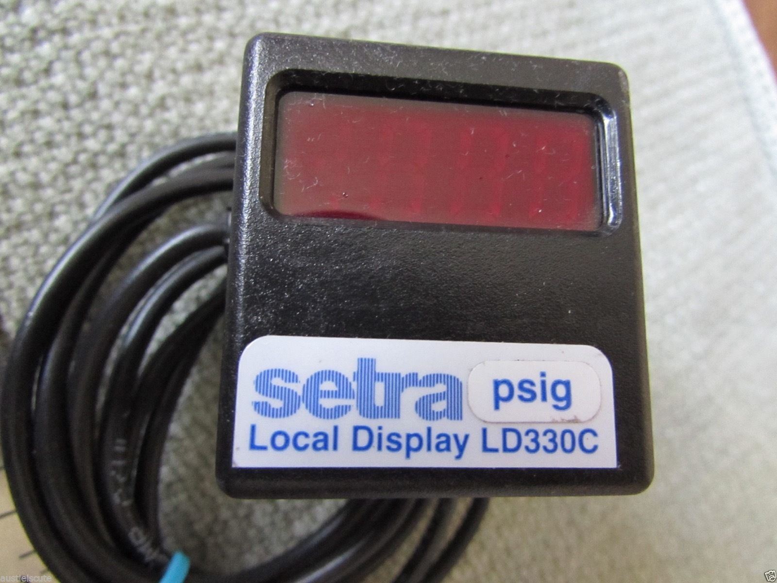 Setra Pressure Transducer Digital Local Display Readout LD330C 24VDC ...