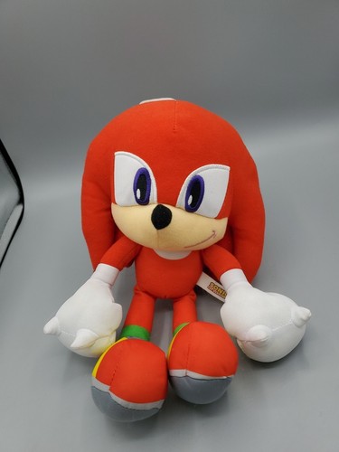 KNUCKLES Sonic the Hedgehog 12" Plush Stuffed Doll Authentic SEGA | eBay