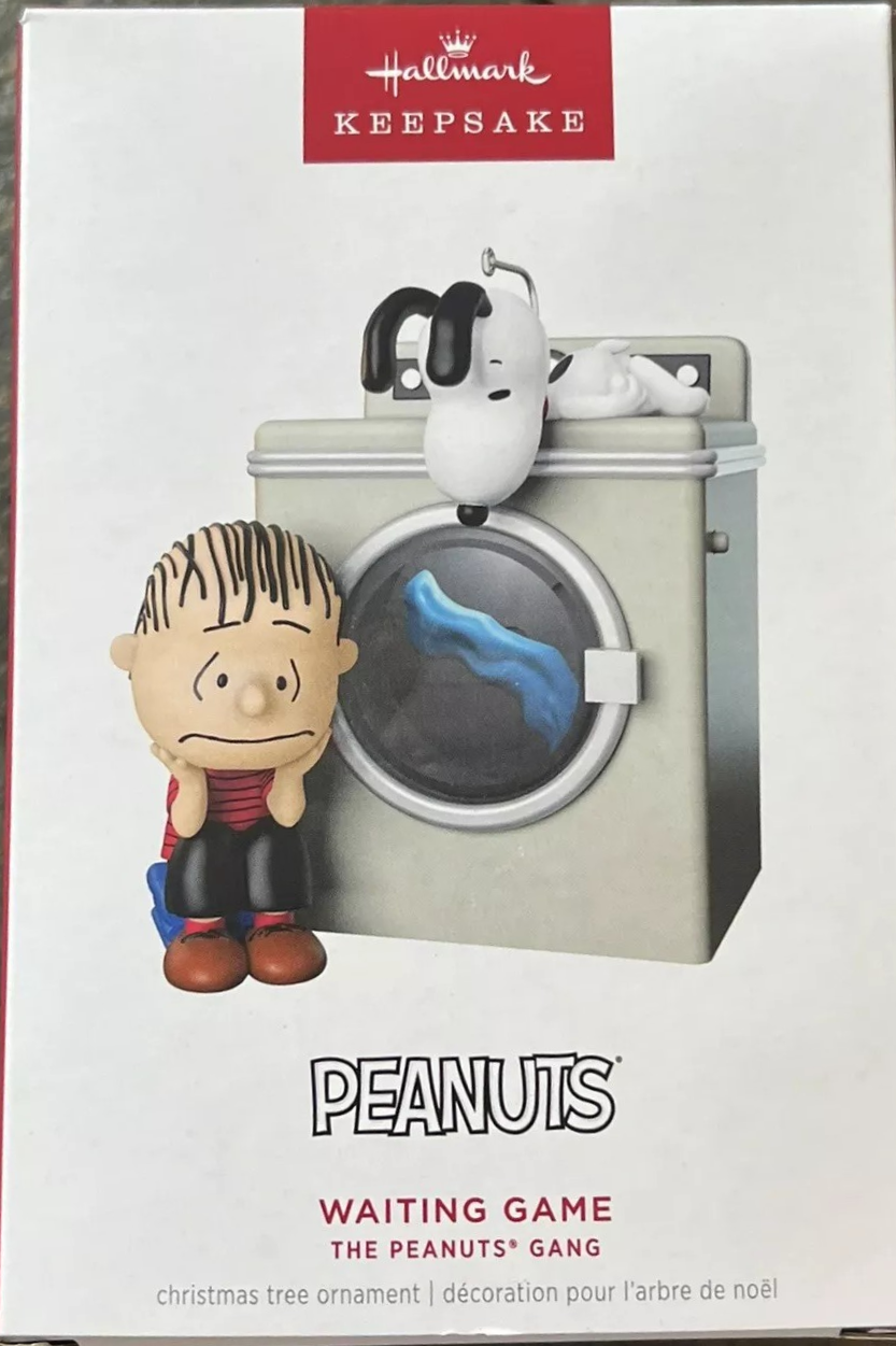 NEW! Hallmark Keepsake Waiting Game Magic Peanuts Light & Motion NIB ...