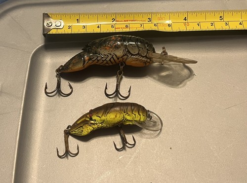 (2) Rebel Crawfish Crankbait Fishing Lures | eBay