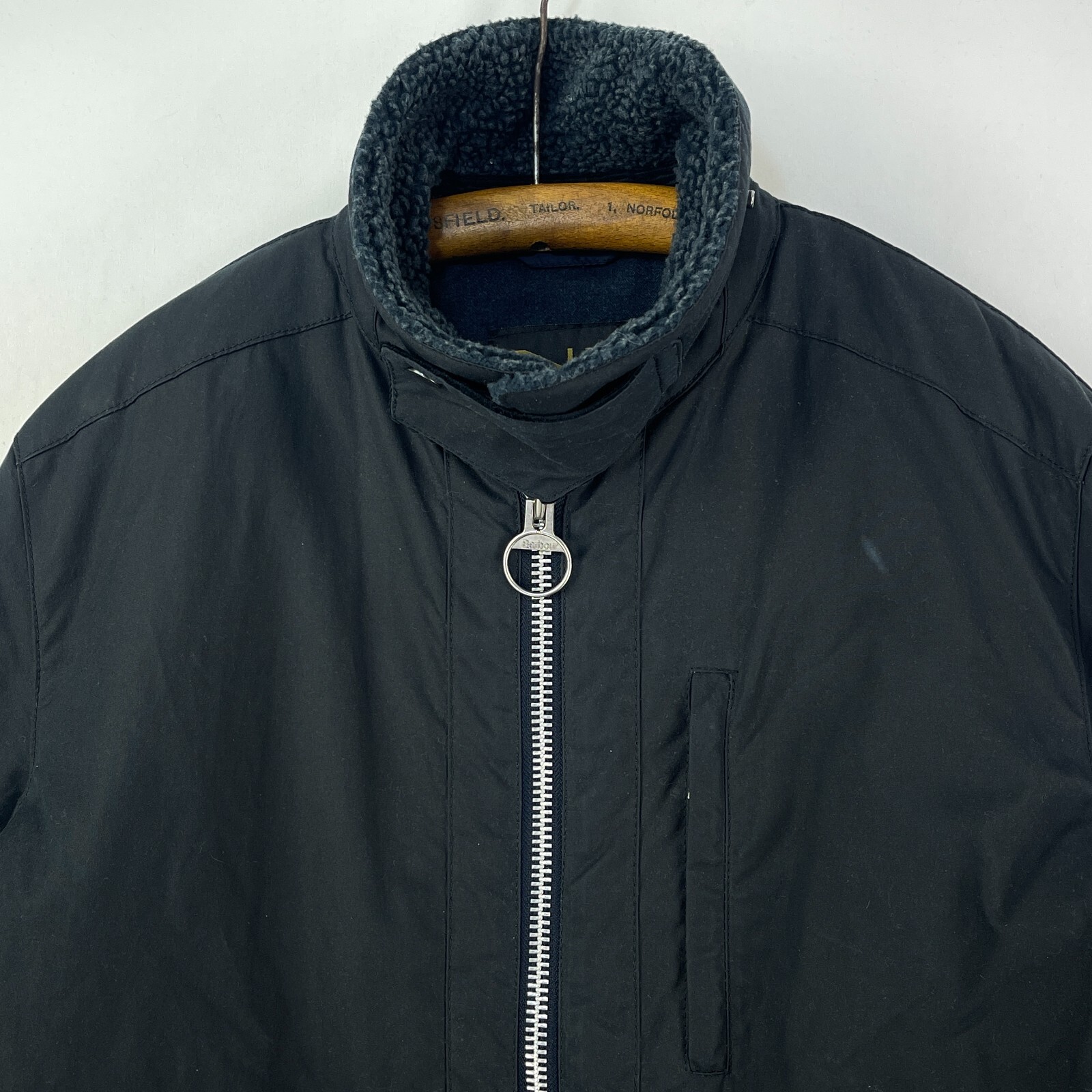 Barbour Land Rover Defender Edun Wax Jacket Mens Larg… - Gem