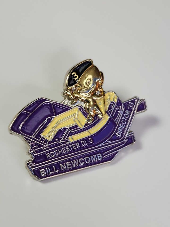 ROJ 3 Royal Order of the Jesters Pin Shriner Freemason Bill Newcomb ...