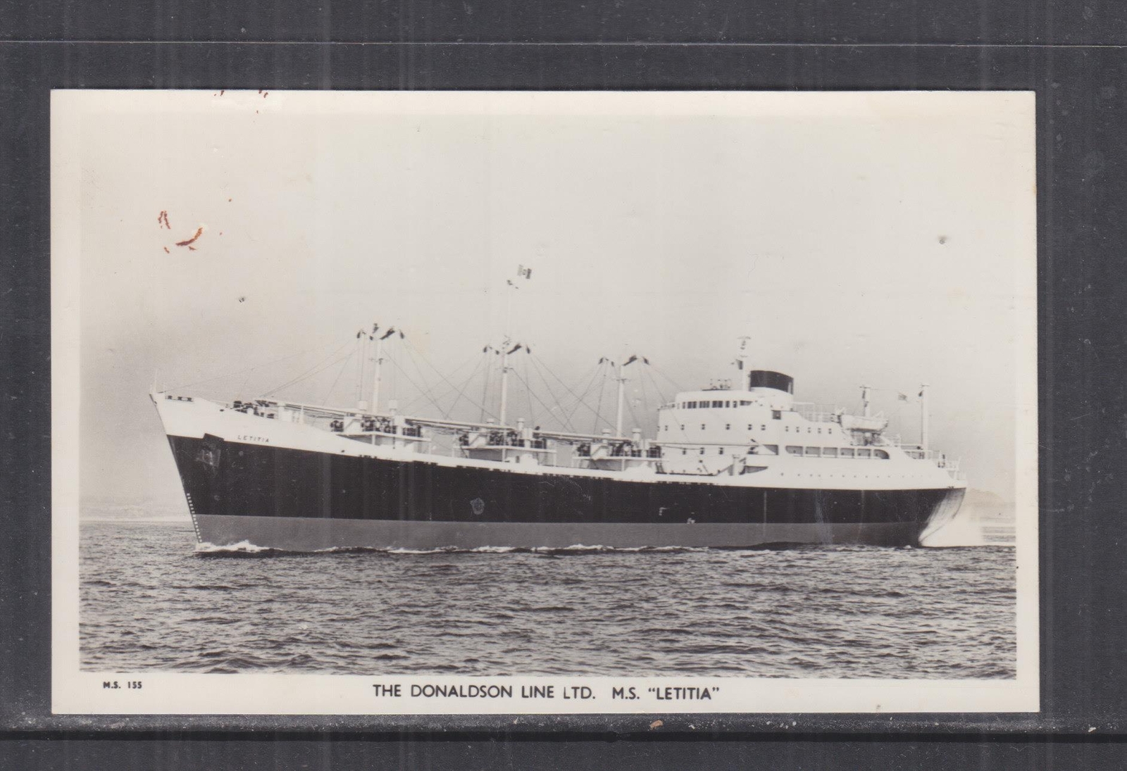 GREAT BRITAIN, " SS LETITIA " DONALDSON LINE, c1950 ppc., unused. | eBay