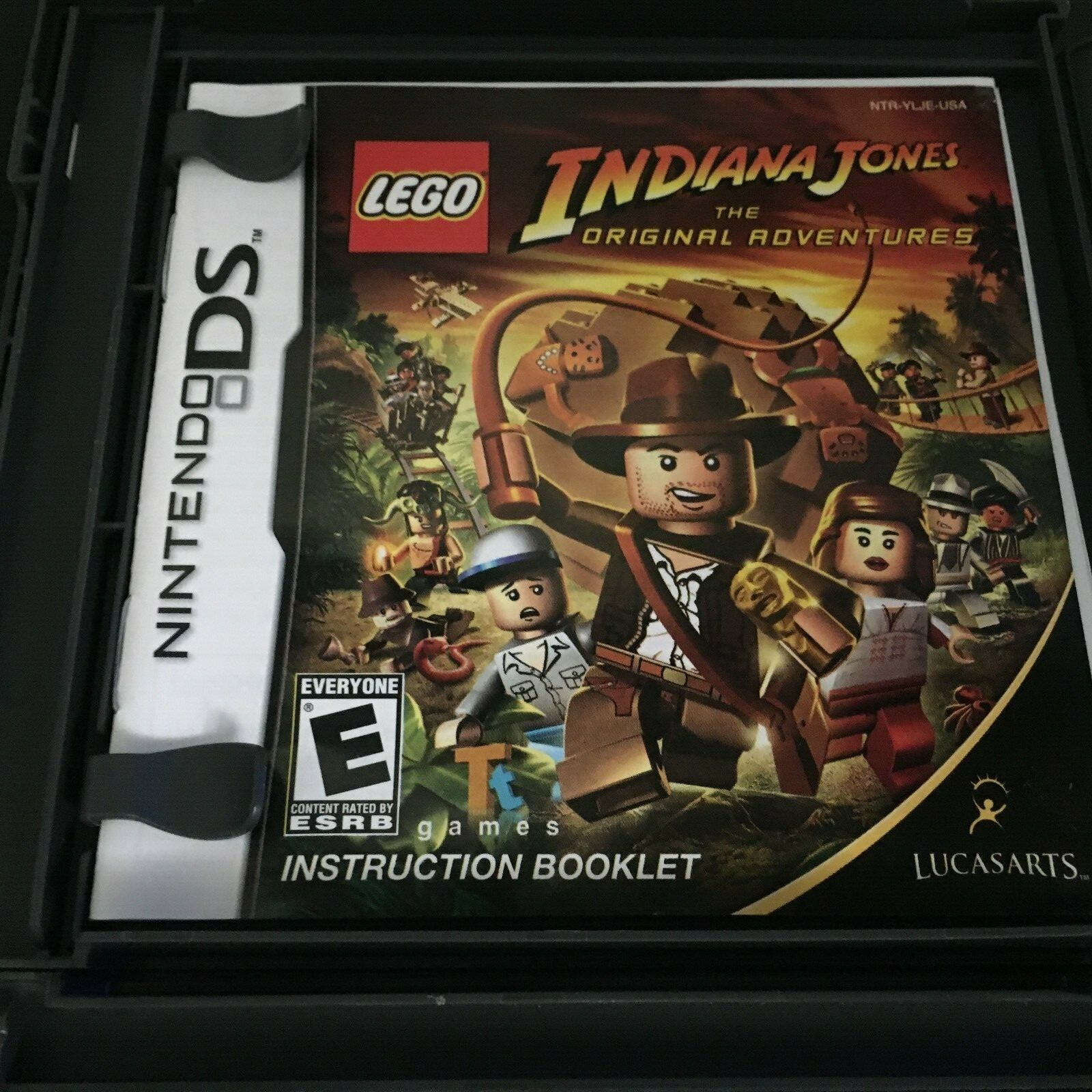 Lego DS Games Lot 2 - Battles Indian Jones & Original Adventure Cases ...