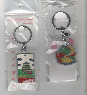 COLLECTIBLE TRAVEL KEY CHAINS BEIJING (2) | eBay UK