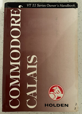 Holden VT Series Commodore Calais Owners Hand Book | eBay Australia