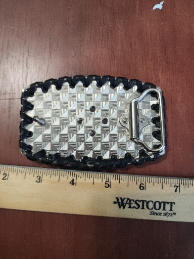 Skull & Roses Leather Wrapped Belt Buckle | eBay