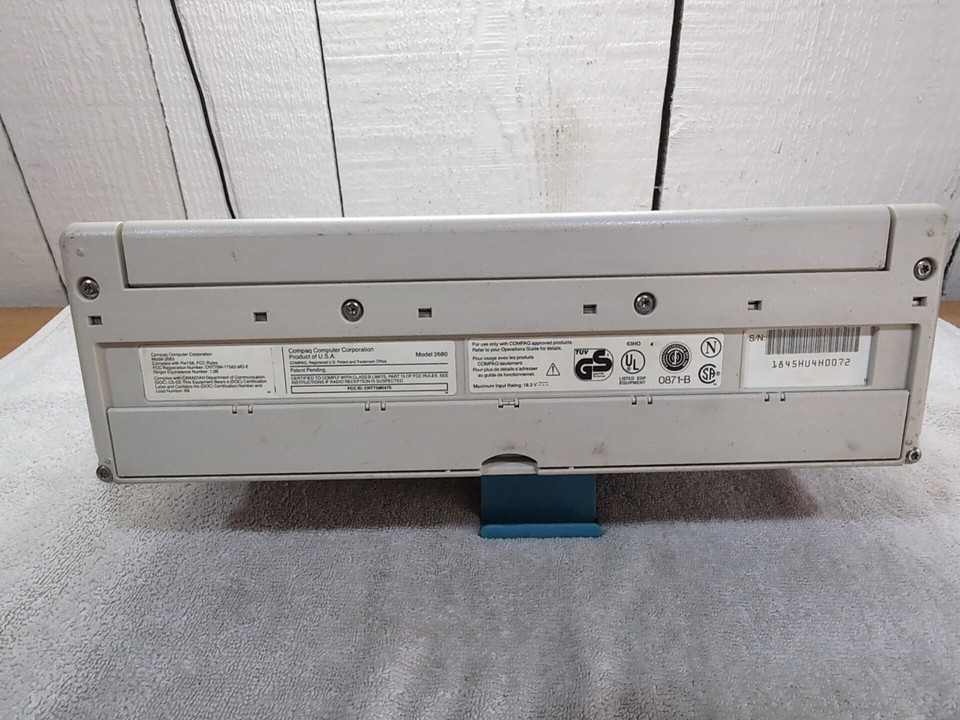 TESTED Compaq SLT/286 Luggable Laptop 640KB RAM Power Adapter | eBay