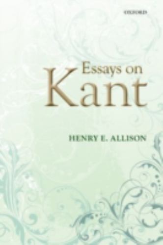 Essays on Kant by Henry E. Allison (2012, Hardcover) for sale online ...