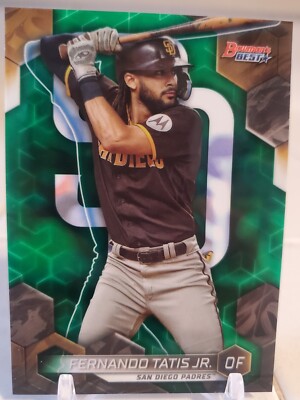 2023 Bowman's Best Green Refractor #/99 SP FERNANDO TATIS San Diego ...