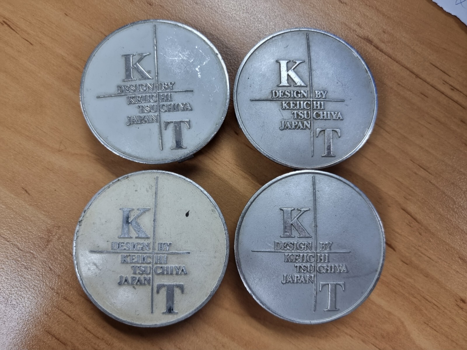 KT DESIGN BY KEIICHI TSUCHIYA center cap wheel 4 pcs. Kei Office | eBay