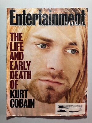 Entertainment Weekly #219 April 22 1994 Kurt Cobain Front Cover Nirvana ...