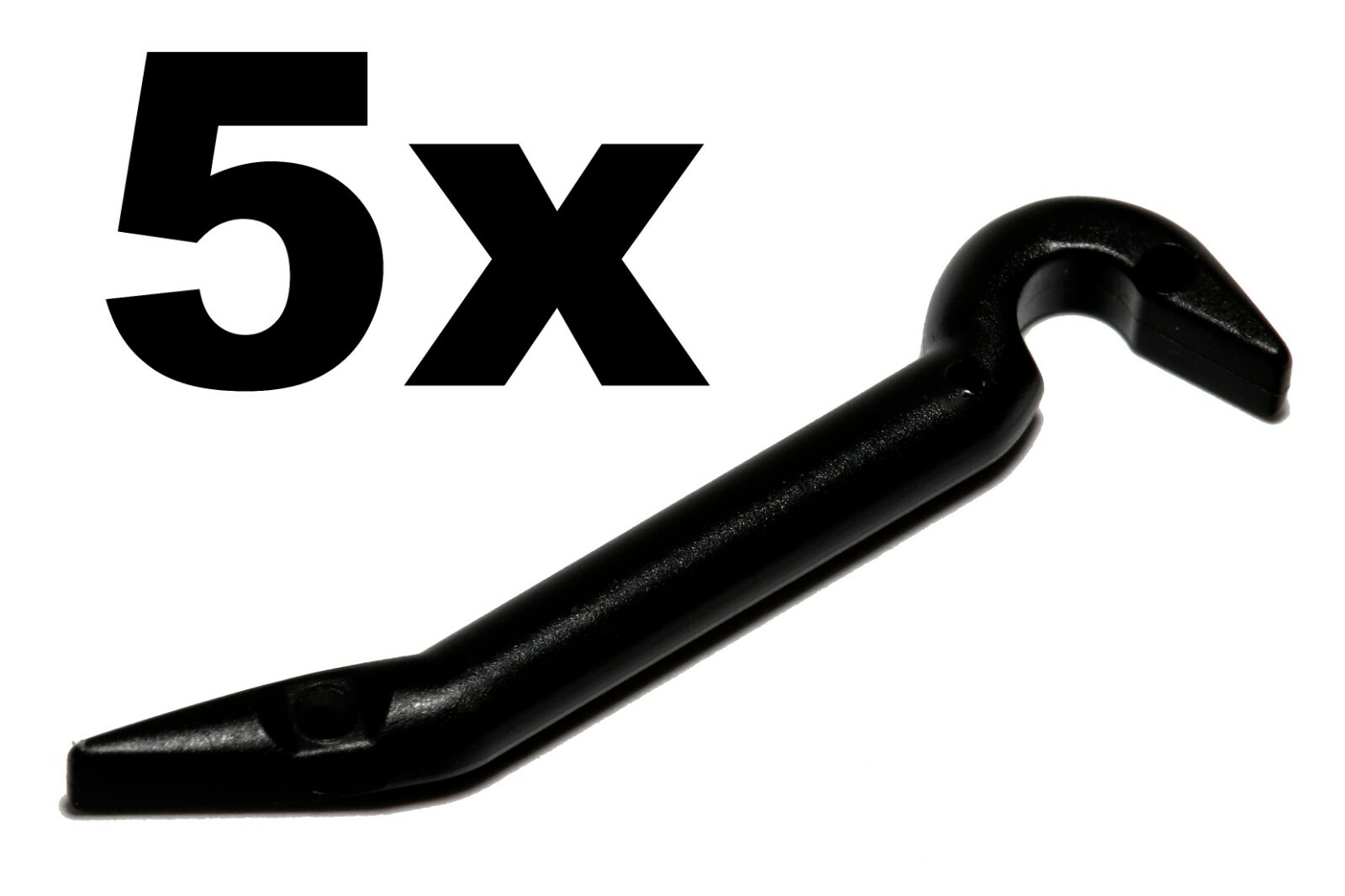 NEW LEGO - Figure Accessory - Tool - Crowbar Black x 5 - 21310 60245 ...