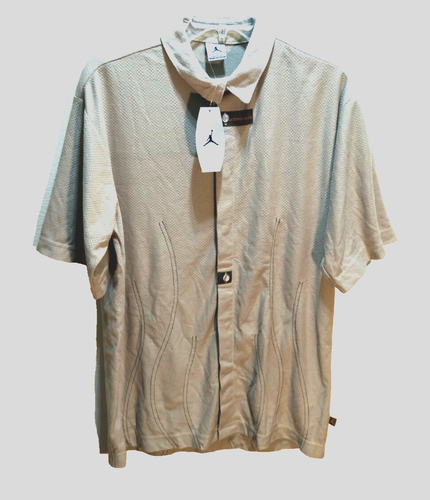 Jumpman Michael Jordan Air Vintage 90s Light Brown Unused Tags Button ...