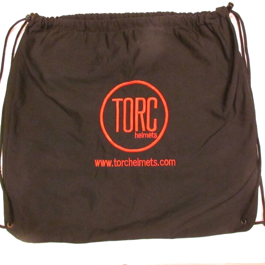 Torc Motorcycle Helmet Drawstring Protective Bag Cinch Sack Backpack ...