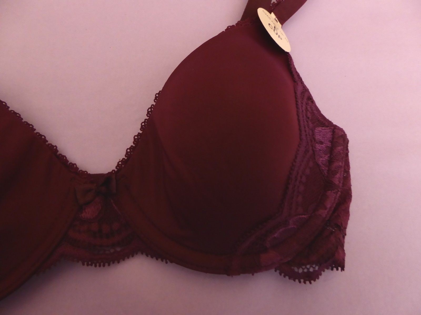 New! M&S Marks & Spencer 30B 30C 30D 32A purple Perfect Fit full cup t ...