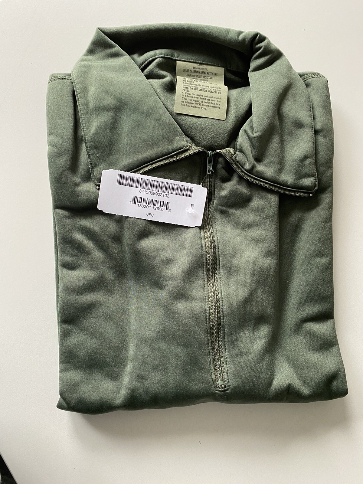 Army Green Polyester Sleep Heat Retentive Moisture Resistant Shirt ...